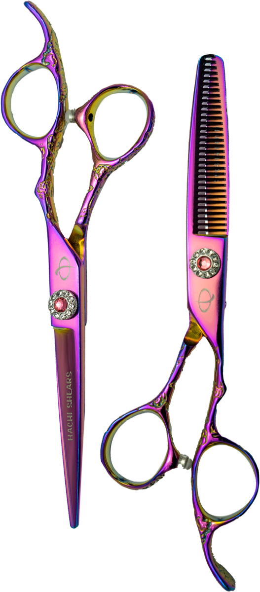 Holographic Purple Set – Premium Hachi Shears